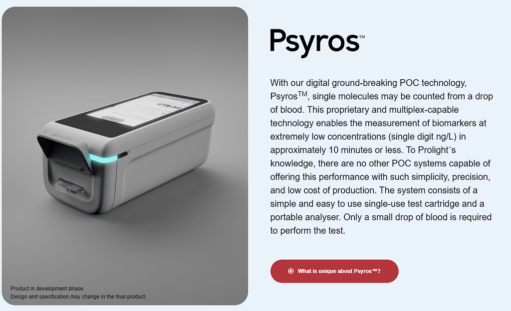 Prolight Diagnostics (PRLD) - Keskuslaboratorion diagnostiikkaa käden ...